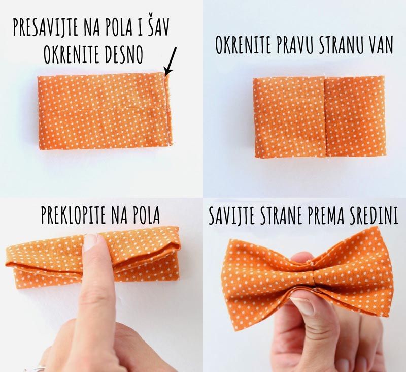 Napravite same - šik leptir mašnu! - Modni Almanah