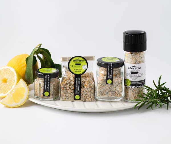 Upoznajte Adorable - jedinstvene aromatizirane soli našeg priobalja!
